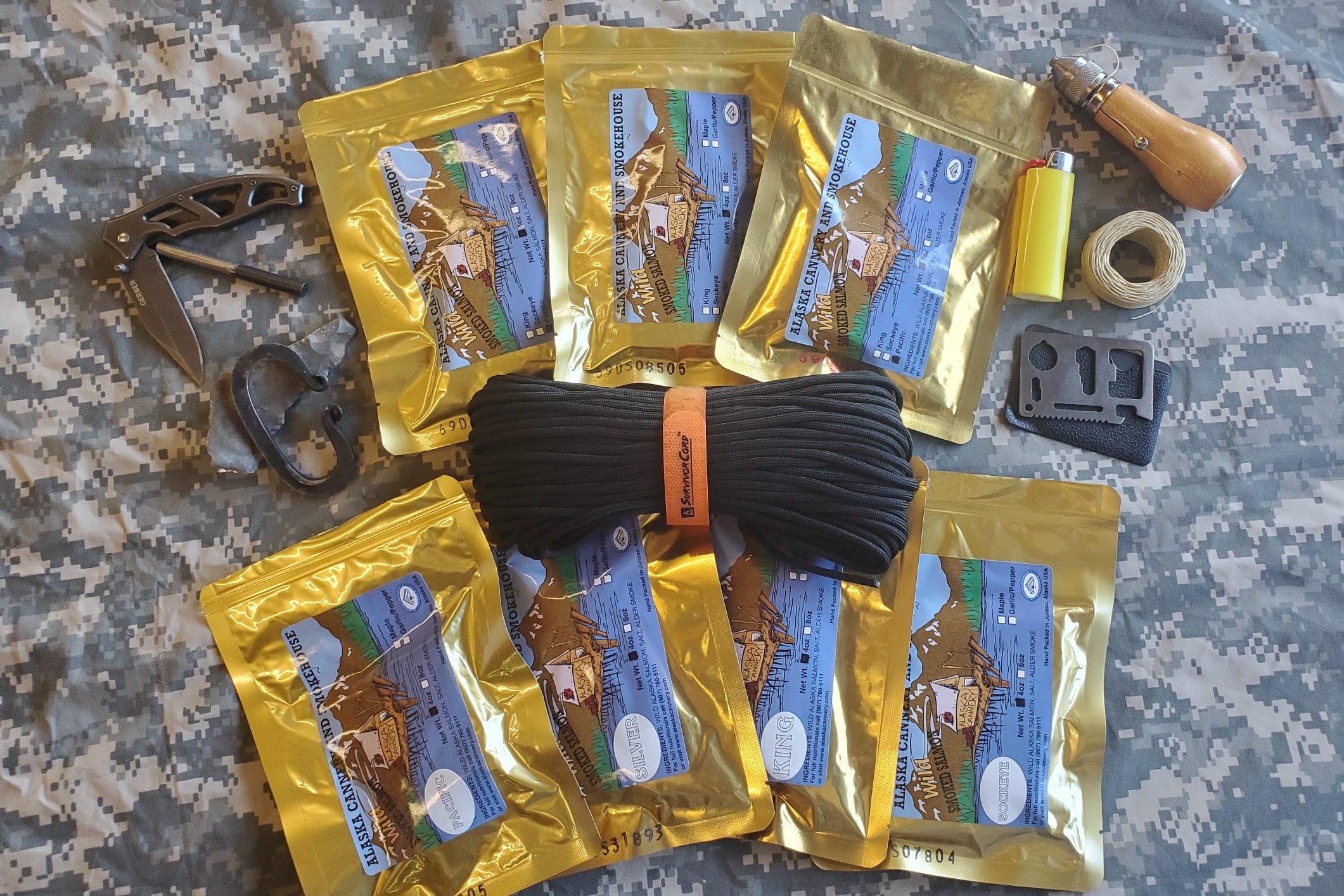 Survival Pouch (Hiking / Camping) - Shelf Stable Food Designed For You
